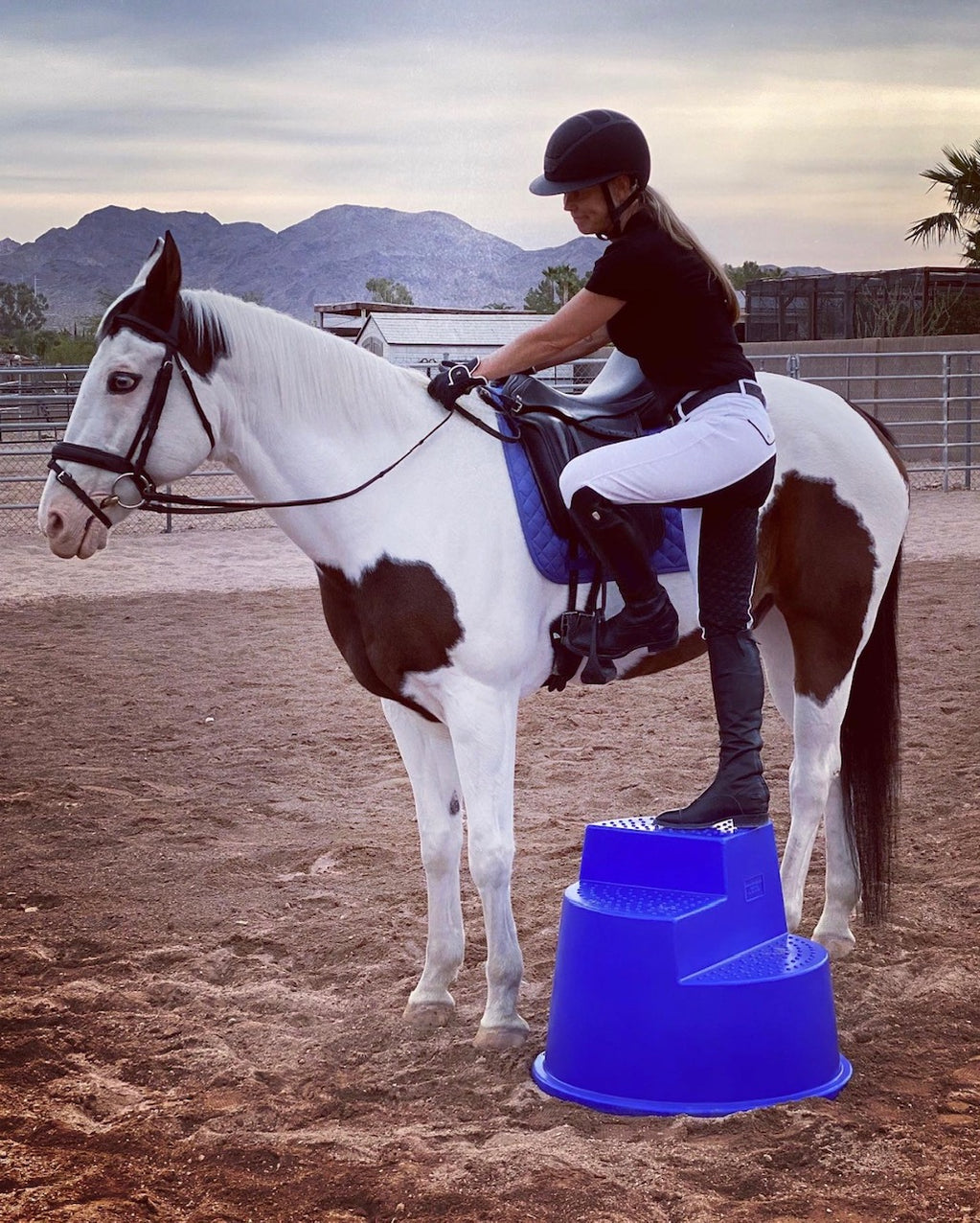MountEase | MountEase Three Step Horse Mounting Block. Won't tip over!